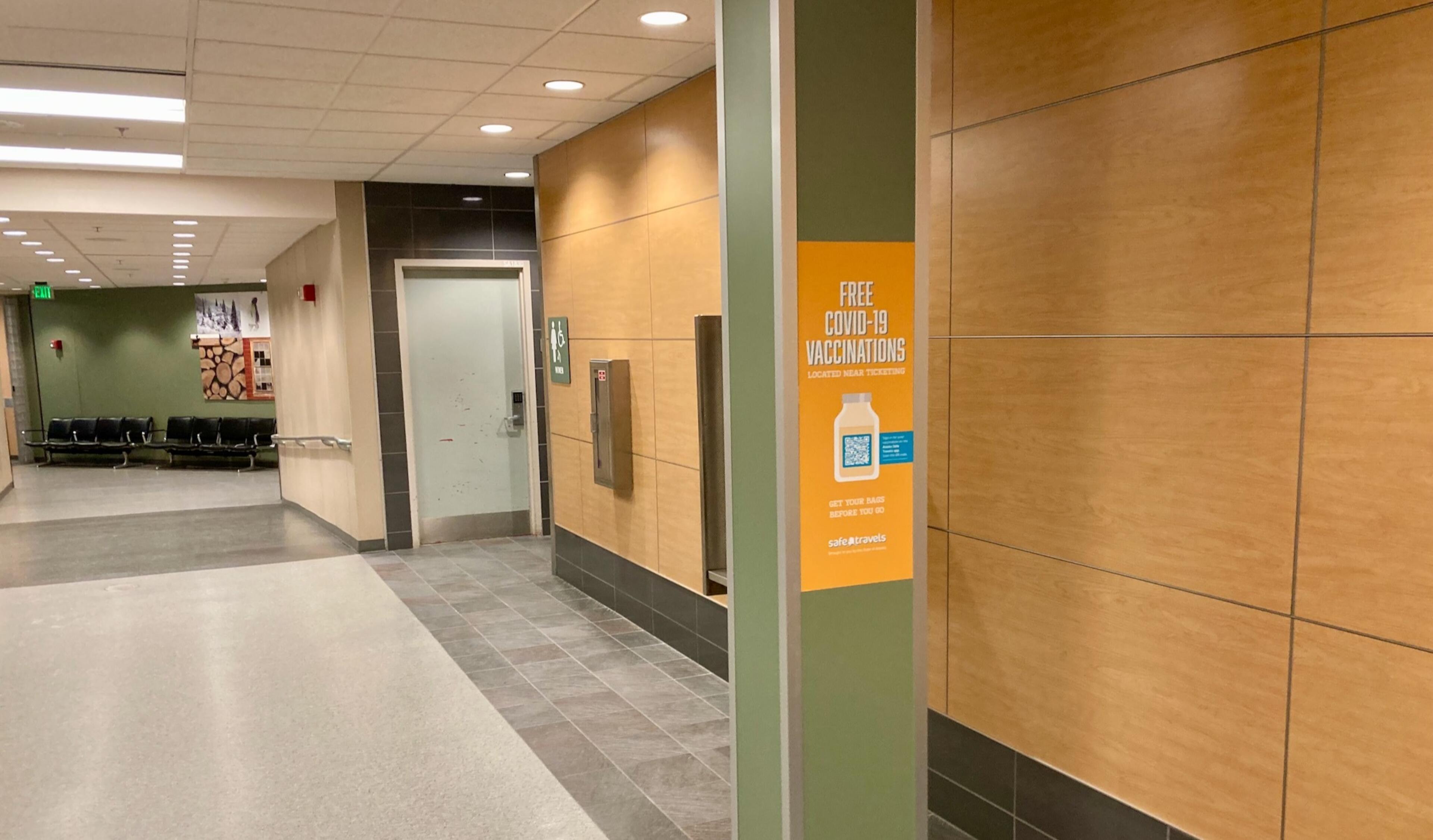 A Concourse Pillar Wrap Alaska Channel a-concourse-pillar-wrap-alaska-channel